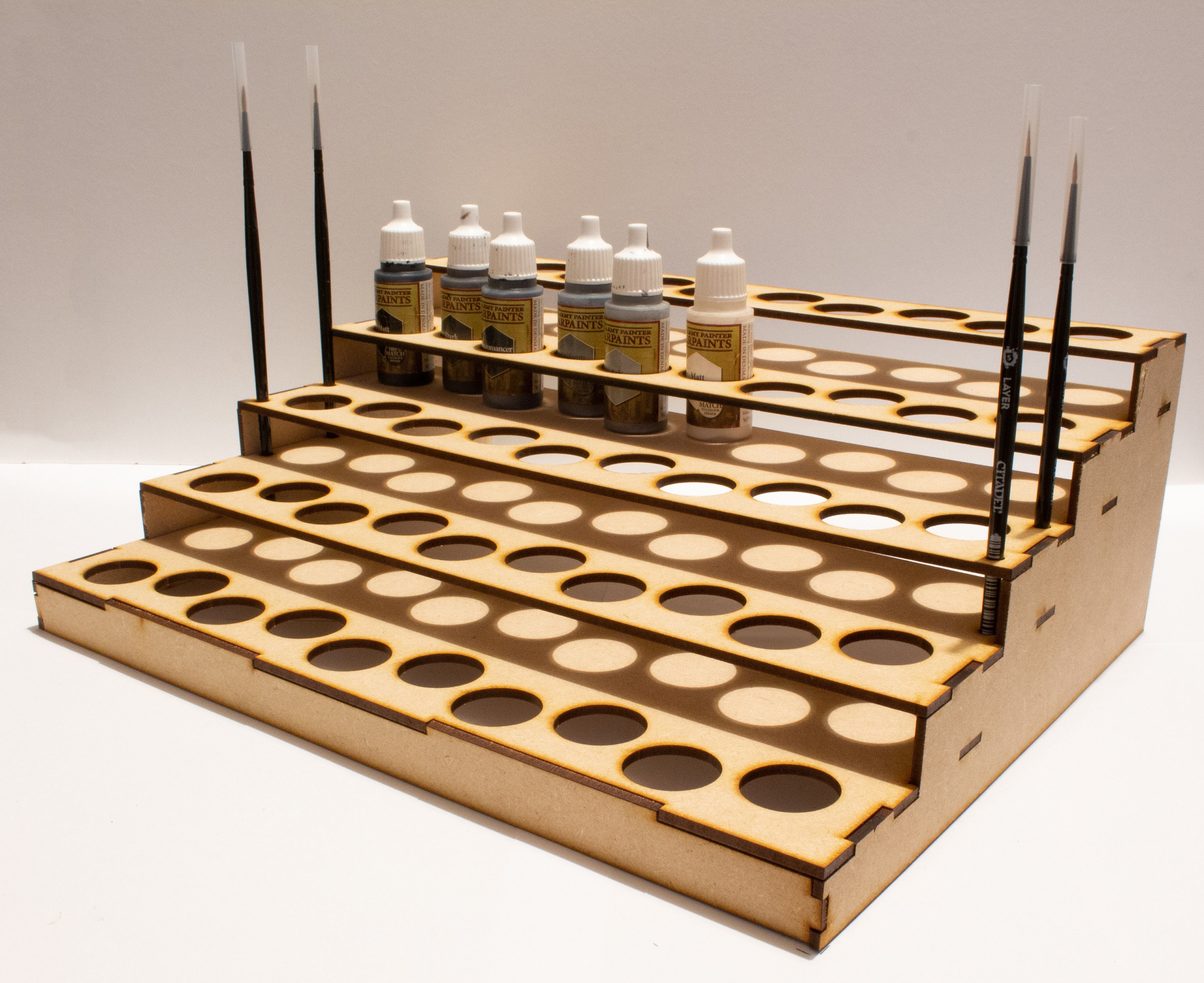 Miniature Paint Rack Stand and Brush Holder - Etsy