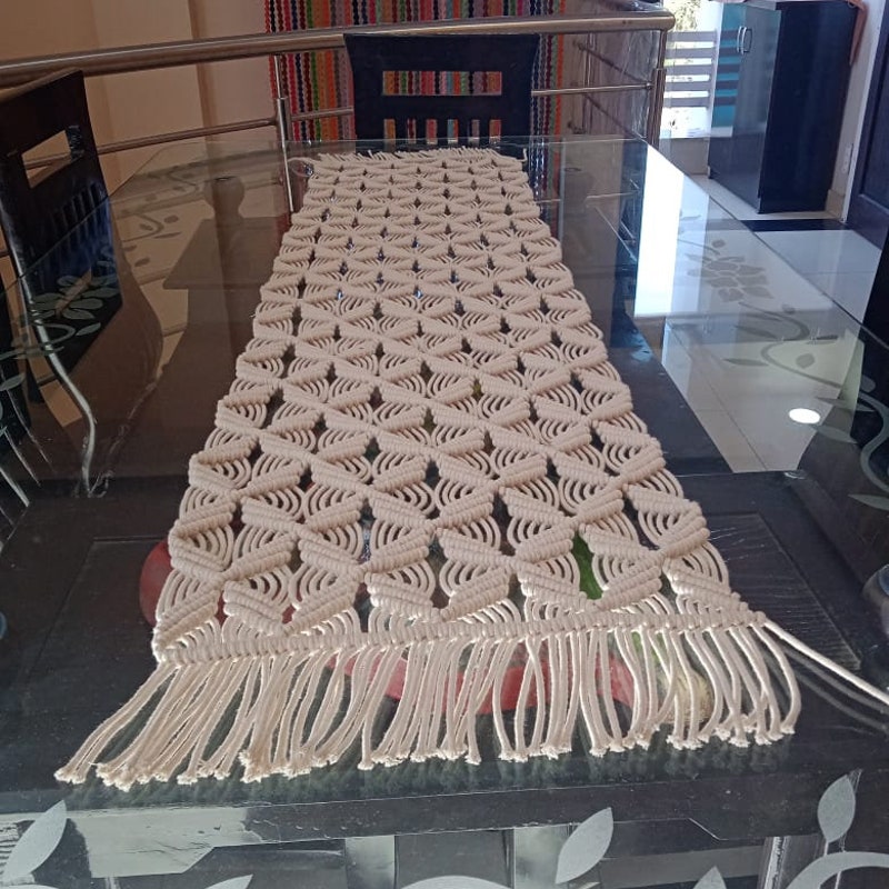 Macrame Table - Etsy