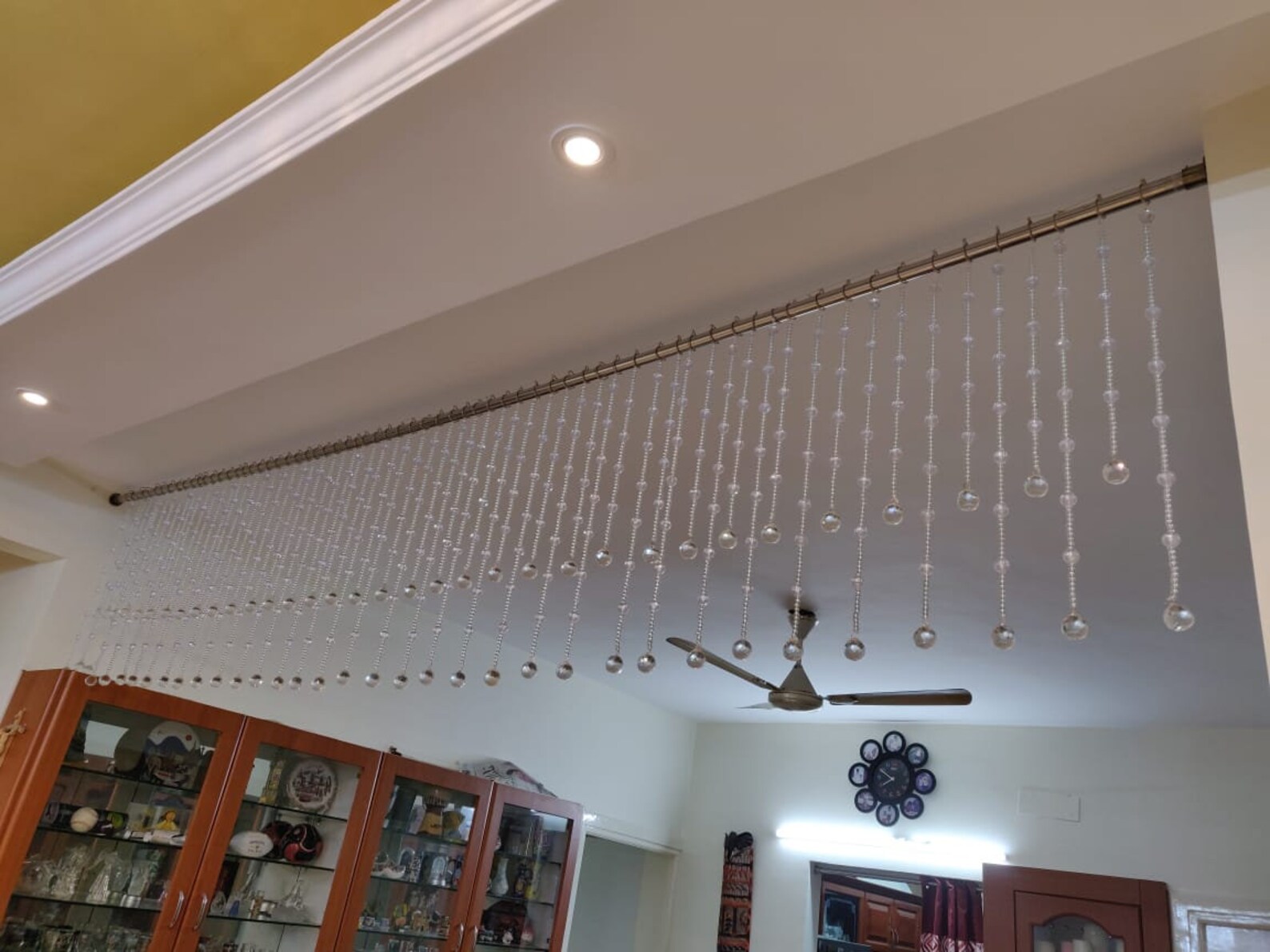 Beaded Curtain Crystal Curtain | Etsy