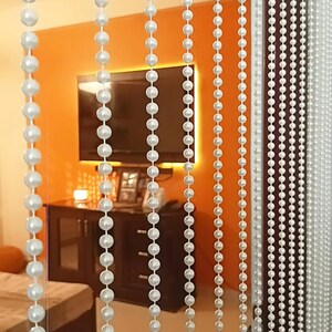 Beads Curtain, Beaded Curtain, String Curtain, Pearl Curtains - Etsy