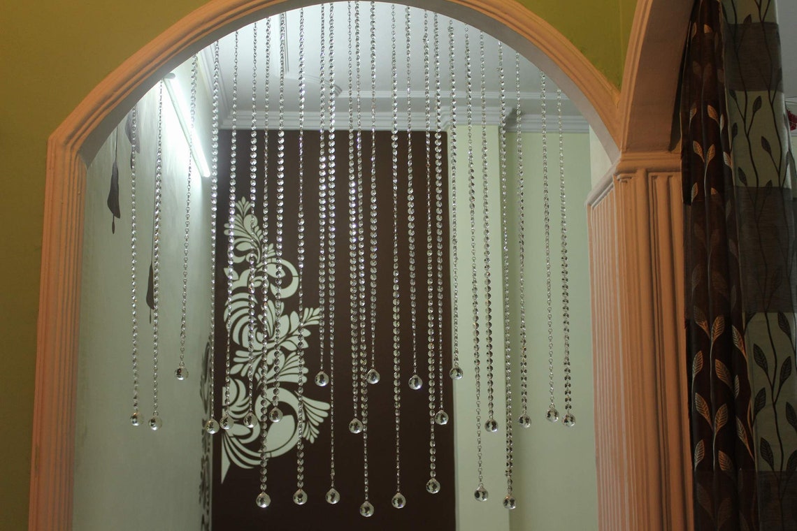 Crystal Curtain Beaded Curtain - Etsy