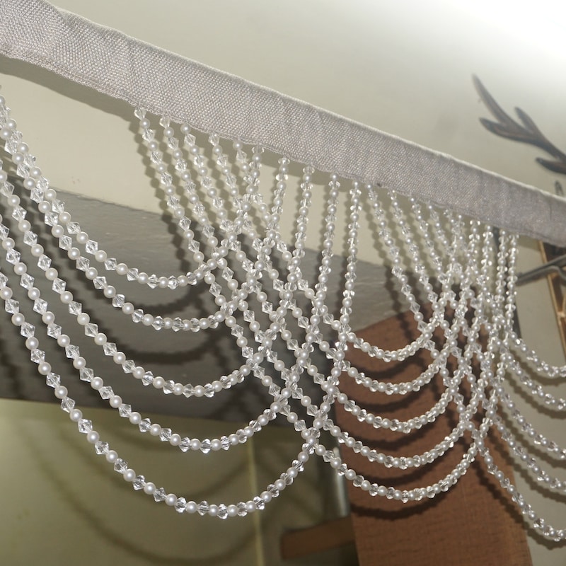 Beaded Valance - Etsy