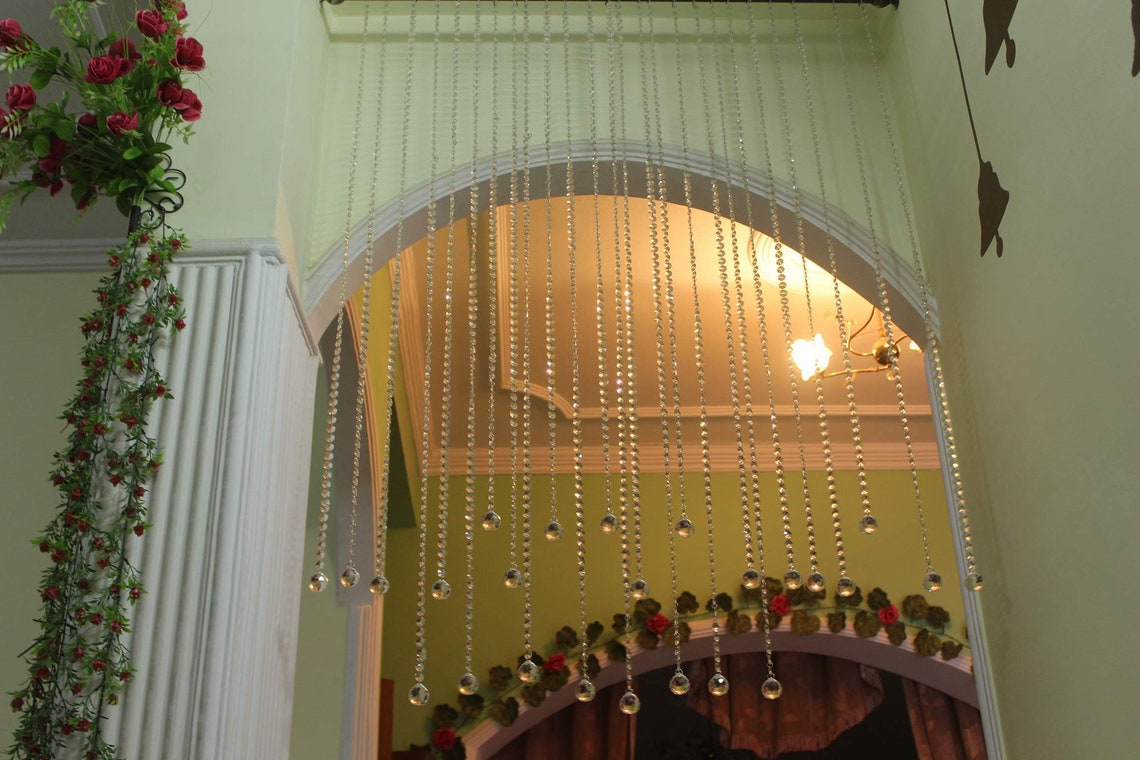 Crystal Curtain Beaded Curtain - Etsy