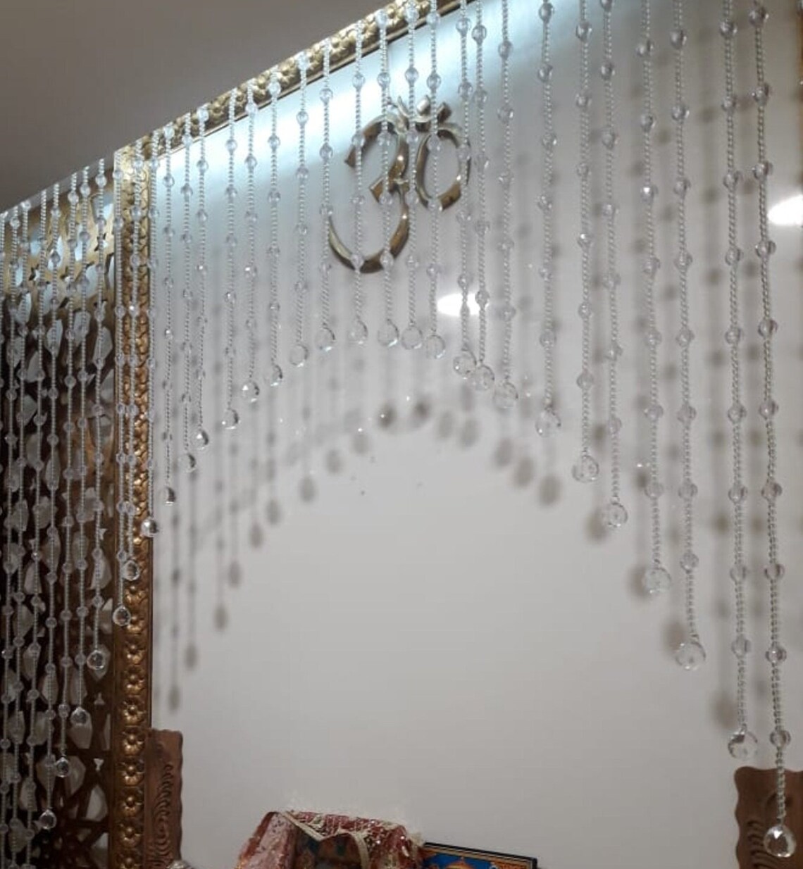 Beaded Curtain arch Crystal Curtain Crystal Curtain - Etsy