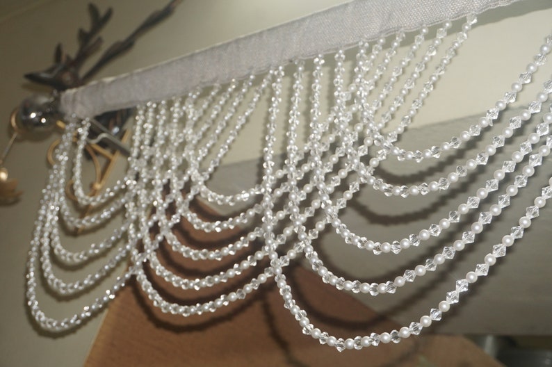 Handmade Beaded Curtain: Bohemian Home Decor, Room Divider - Etsy