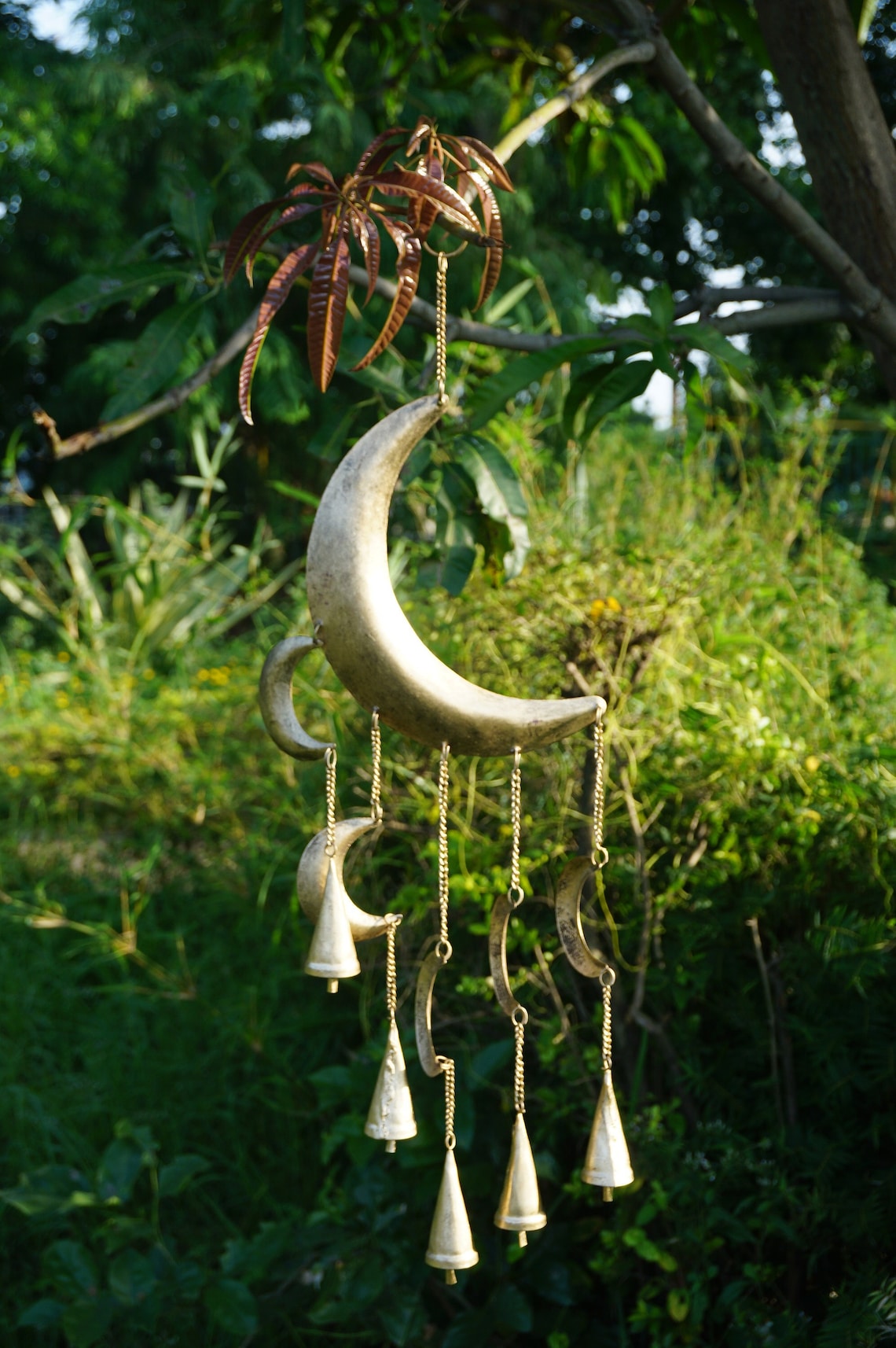 Metal Wind Chime Sun Catcher Wind Chime Metal Wall Hanging - Etsy