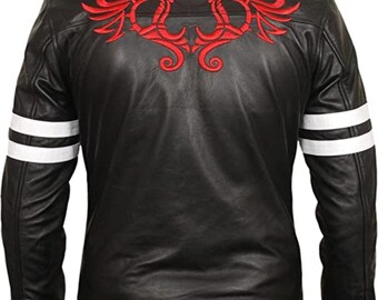 Dragon Leather Jacket Men - Etsy