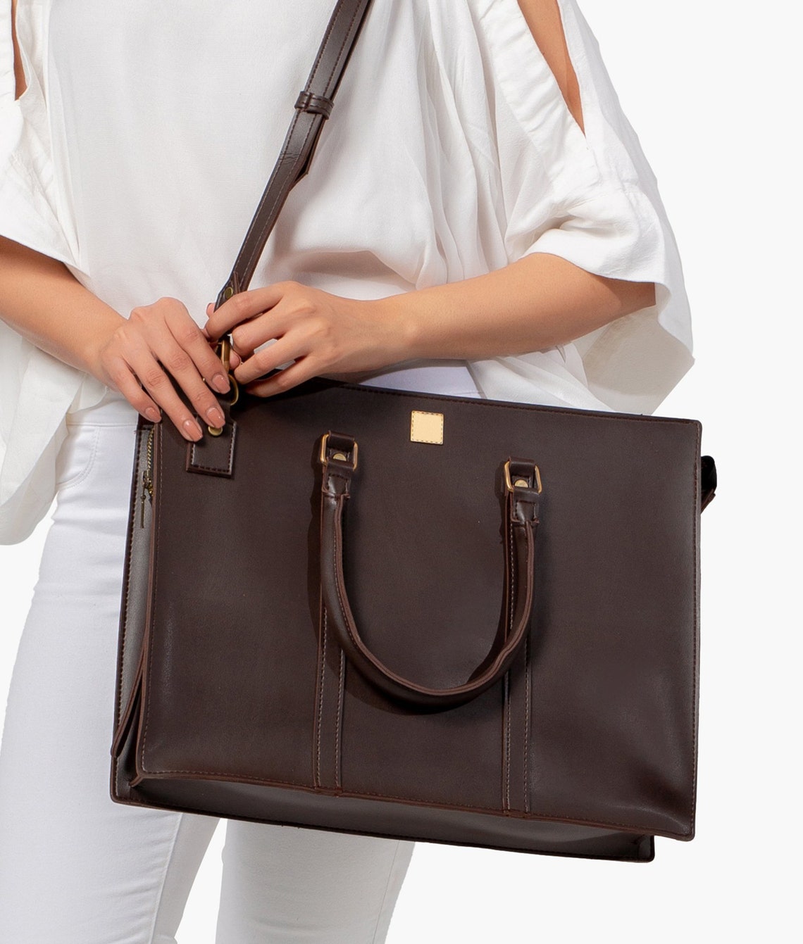 Laptop Bag for Women Computer Bag tote Bag Work Business - Etsy