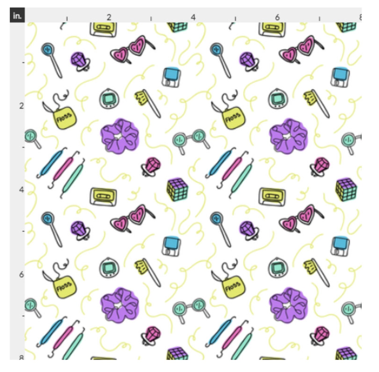 DENTAL THINGS Fabric | Dental Tools, Dentist Fabric, Dental Hygienist ...