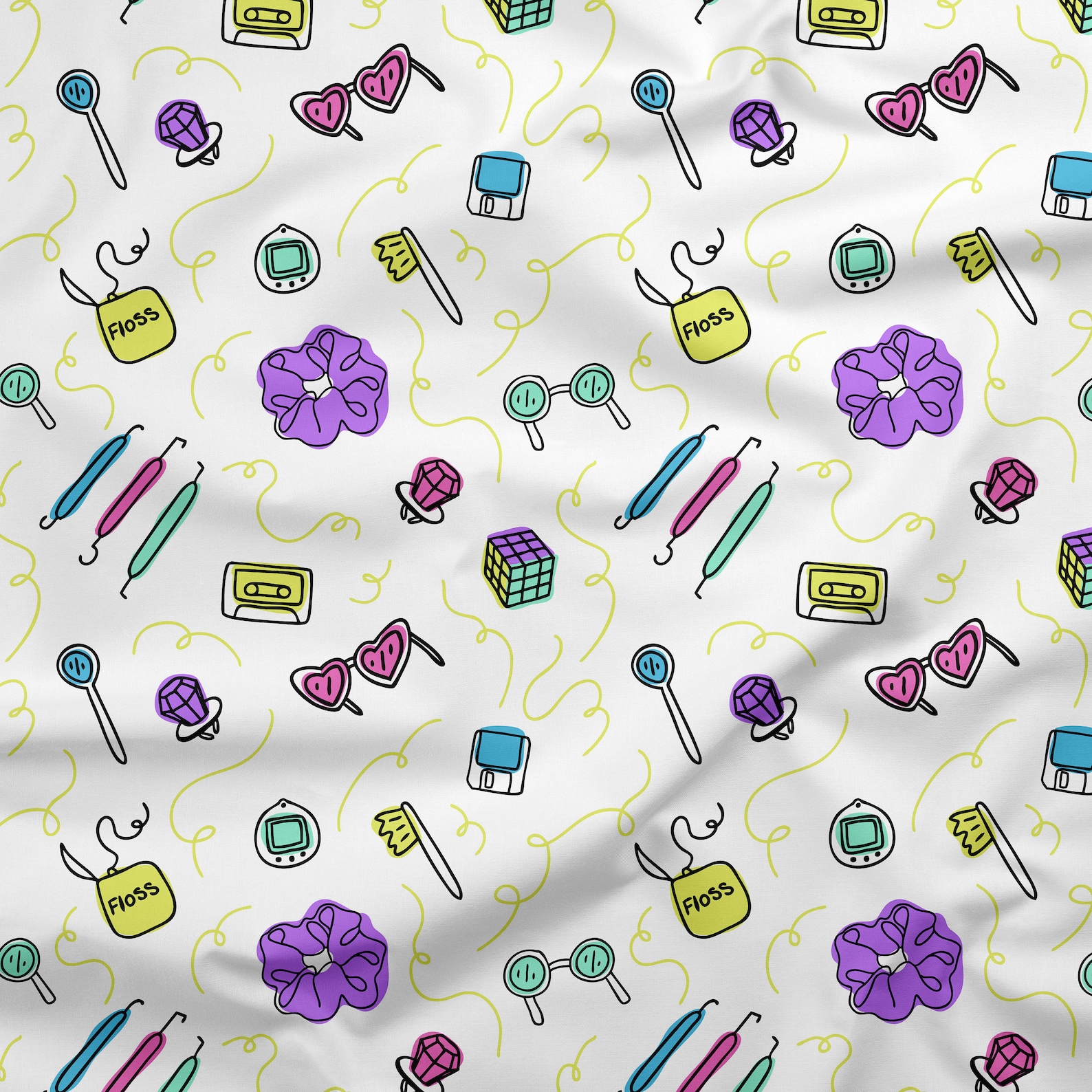 DENTAL THINGS Fabric | Dental Tools, Dentist Fabric, Dental Hygienist ...