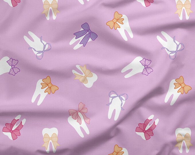 Diamond Teeth Fabric Teeth and Diamonds by Magic Circle Teeth Bling ...