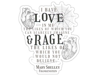 Frankenstein Quote - Etsy