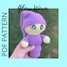 Glow Worm Crochet Pattern, Easy Crochet Glow Worm Pattern, Beginner ...
