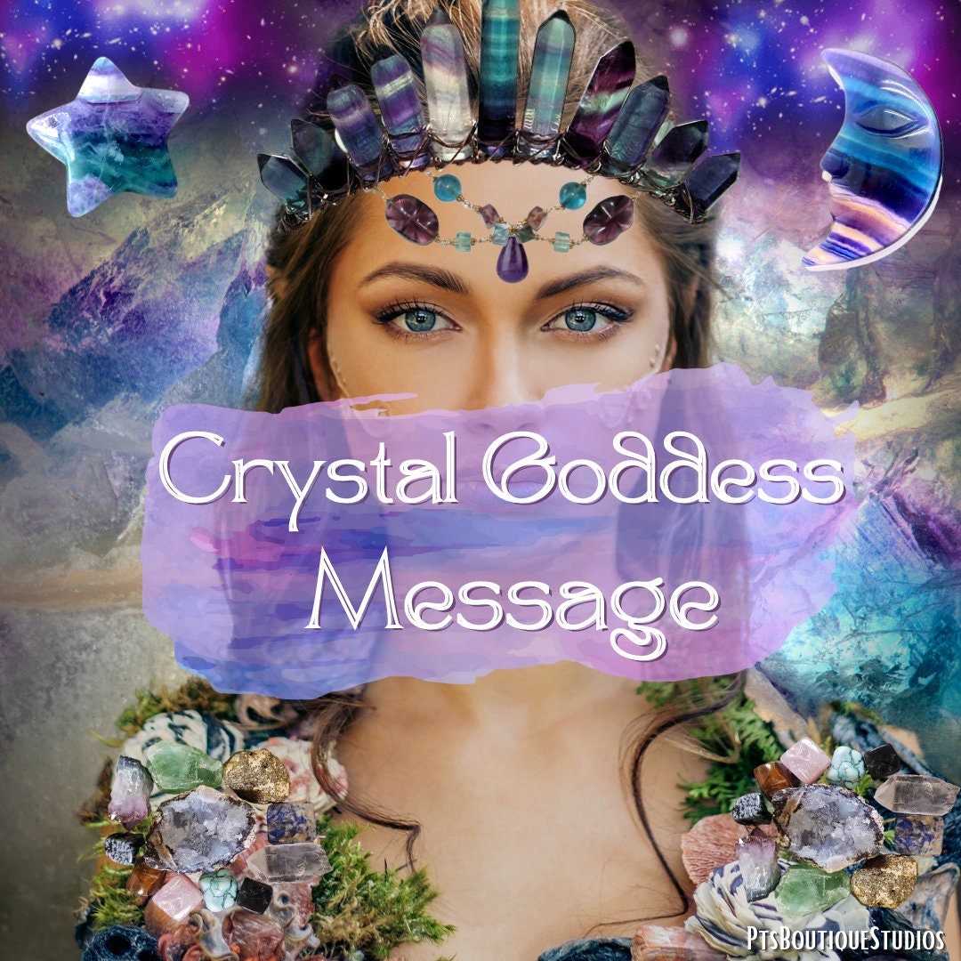 A Channeled Message From the CRYSTAL Goddess Reading 4-5 - Etsy