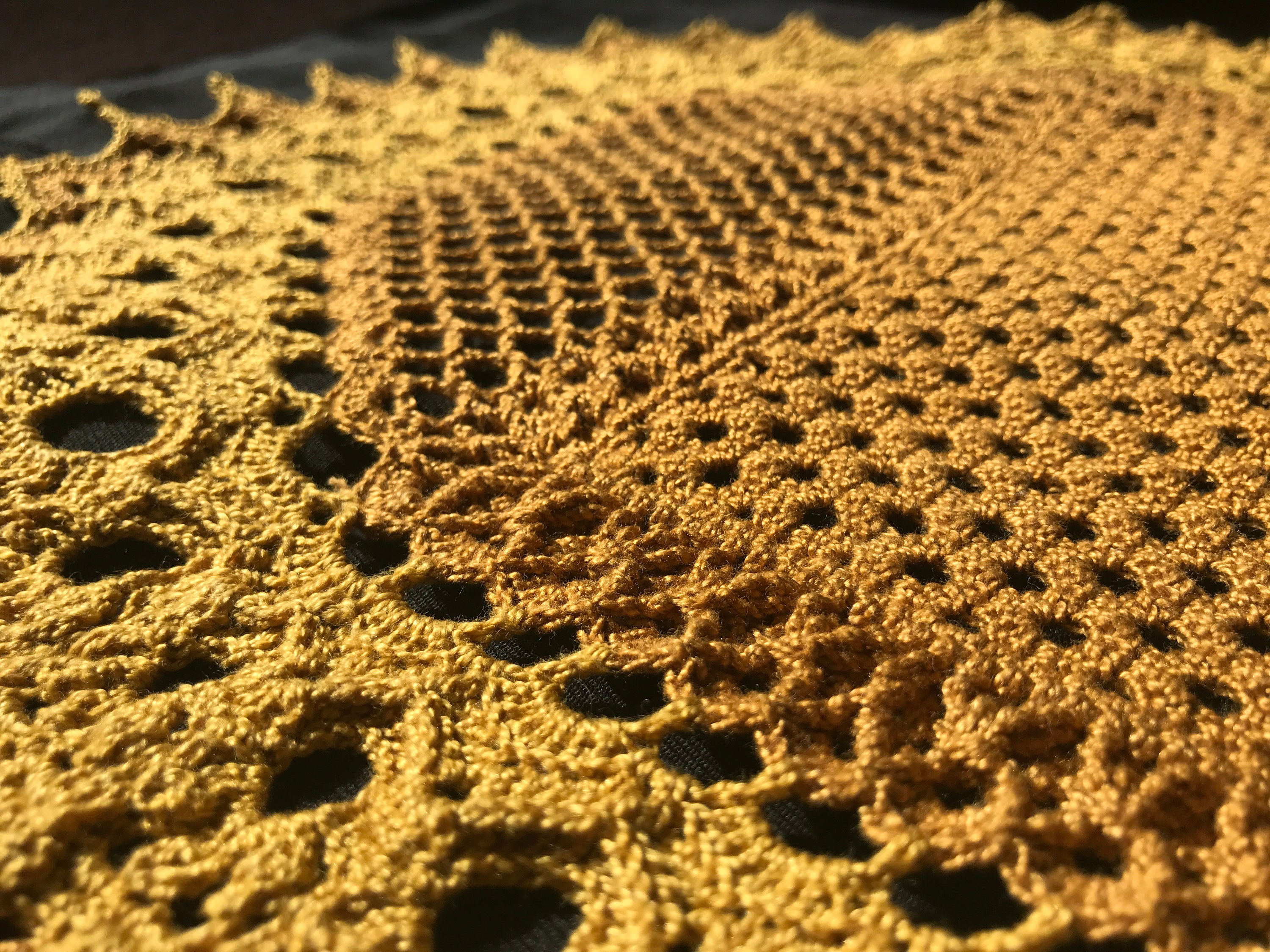 Custom Sized OVAL TABLE RUNNER Crochet Pattern, Crochet Thread, Gift ...