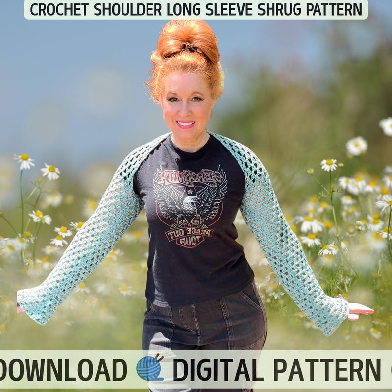 Long Sleeve Shrug Tops - Etsy