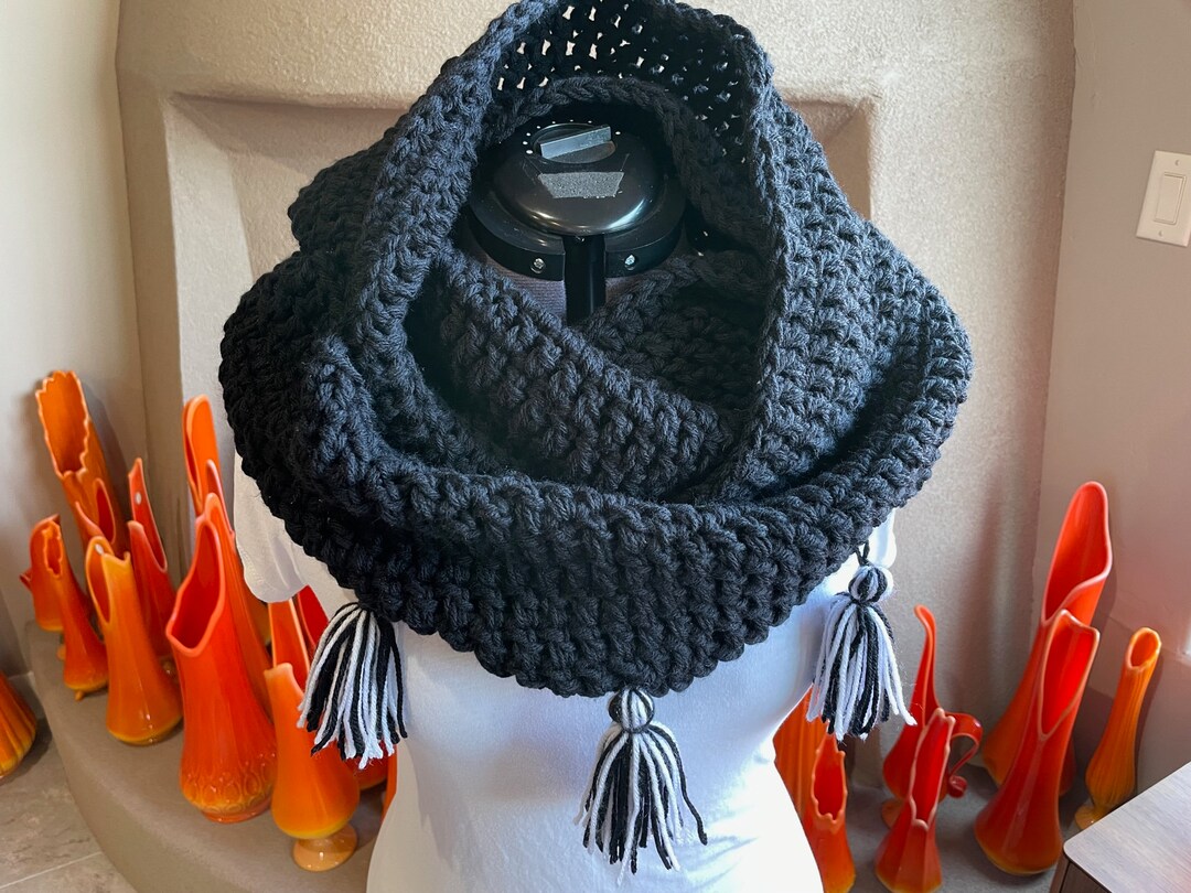 SNOOD, Crochet Snood, Women Winter Crochet SNOOD Scarf, Neck Warmer ...