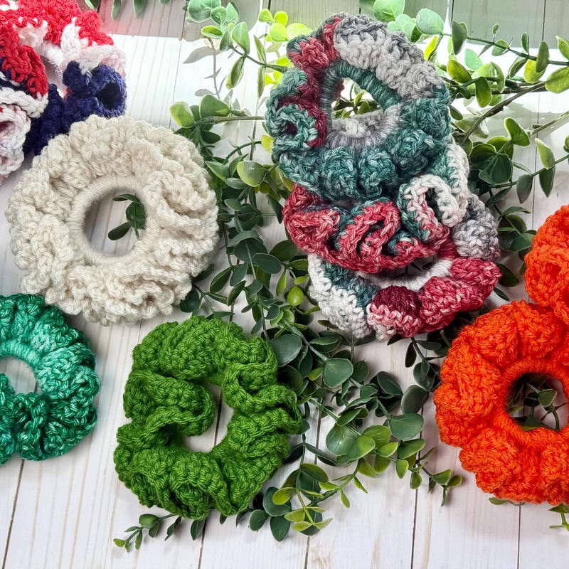 Bun Ties Crochet Pattern - Etsy