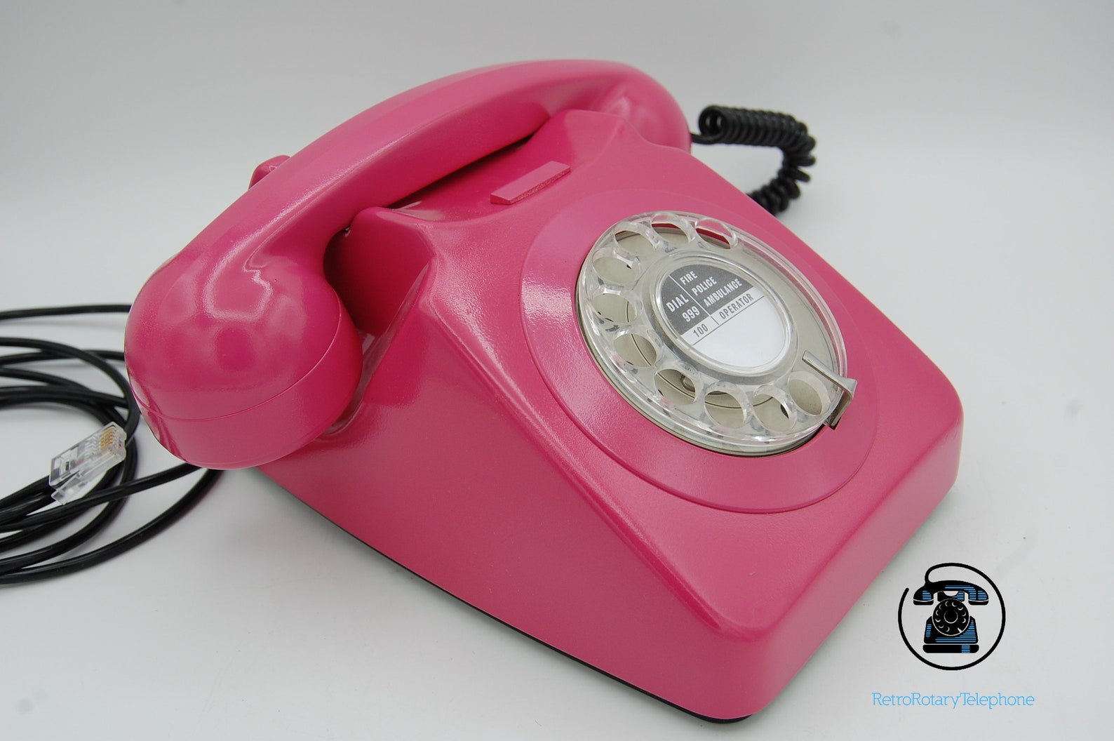 1960s GPO 746 RETRO Rotary Vintage Telephone Recoated in - Etsy