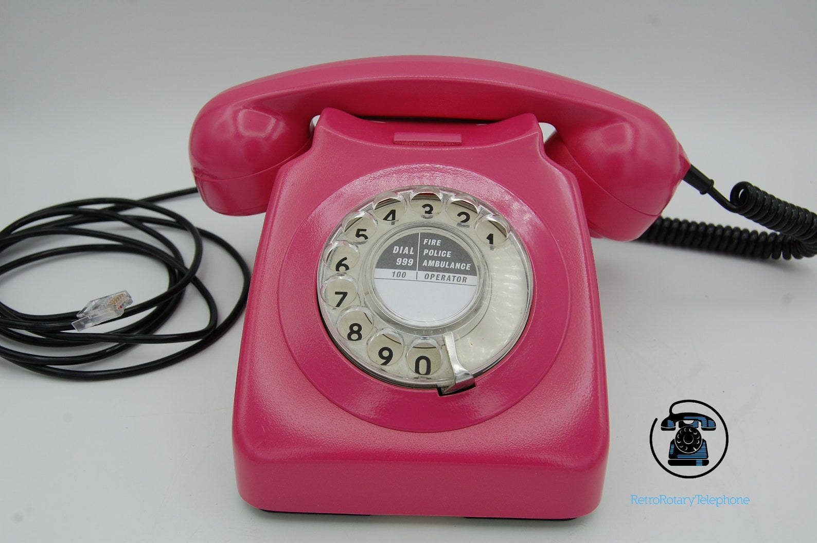 1960s GPO 746 RETRO Rotary Vintage Telephone Recoated in | Etsy