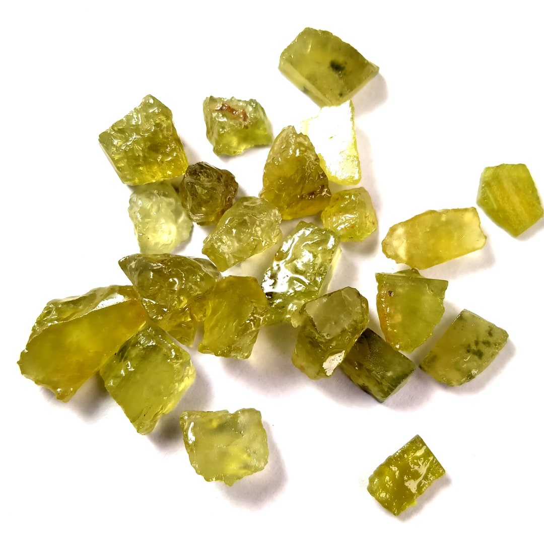 Natural Grossular Garnet Rough/loose Garnet Gemstone/for Making Jewelry ...