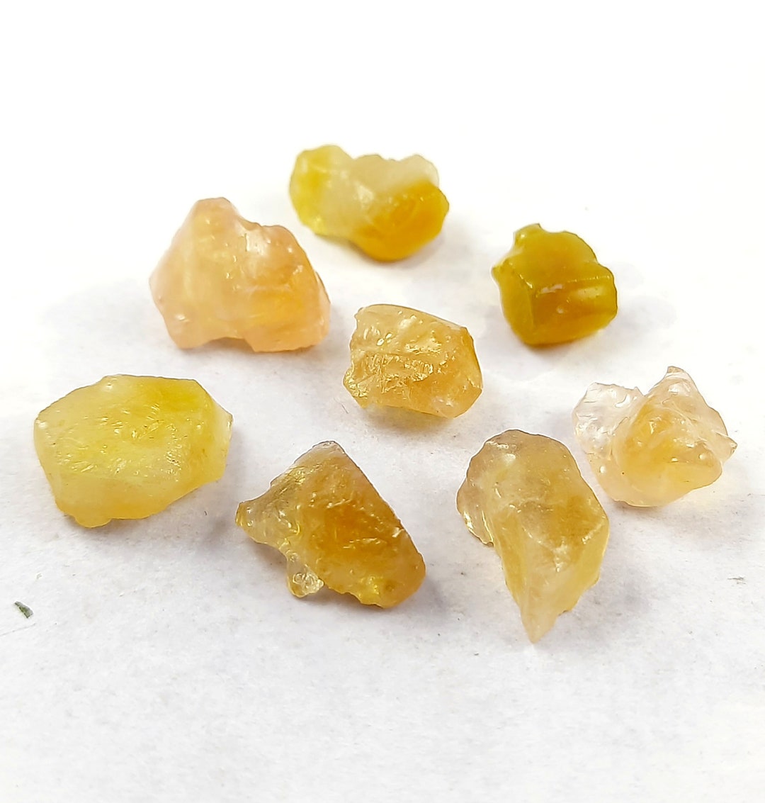Wonderful Yellow Sapphire Rough, Top Quality Sapphire Gemstone, Loose ...