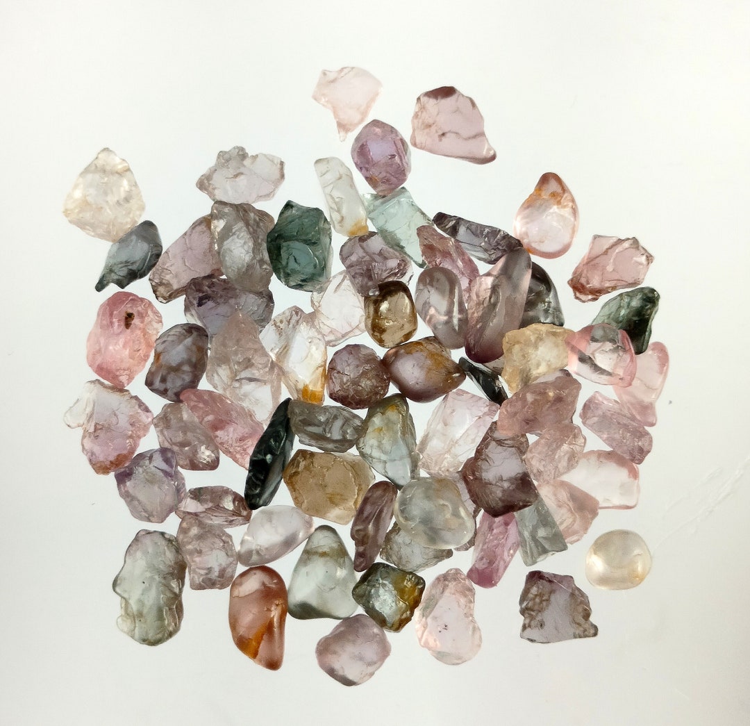 48 Ct's Multi Spinel Rough/aaa Cut Quality Multi Spinel - Etsy