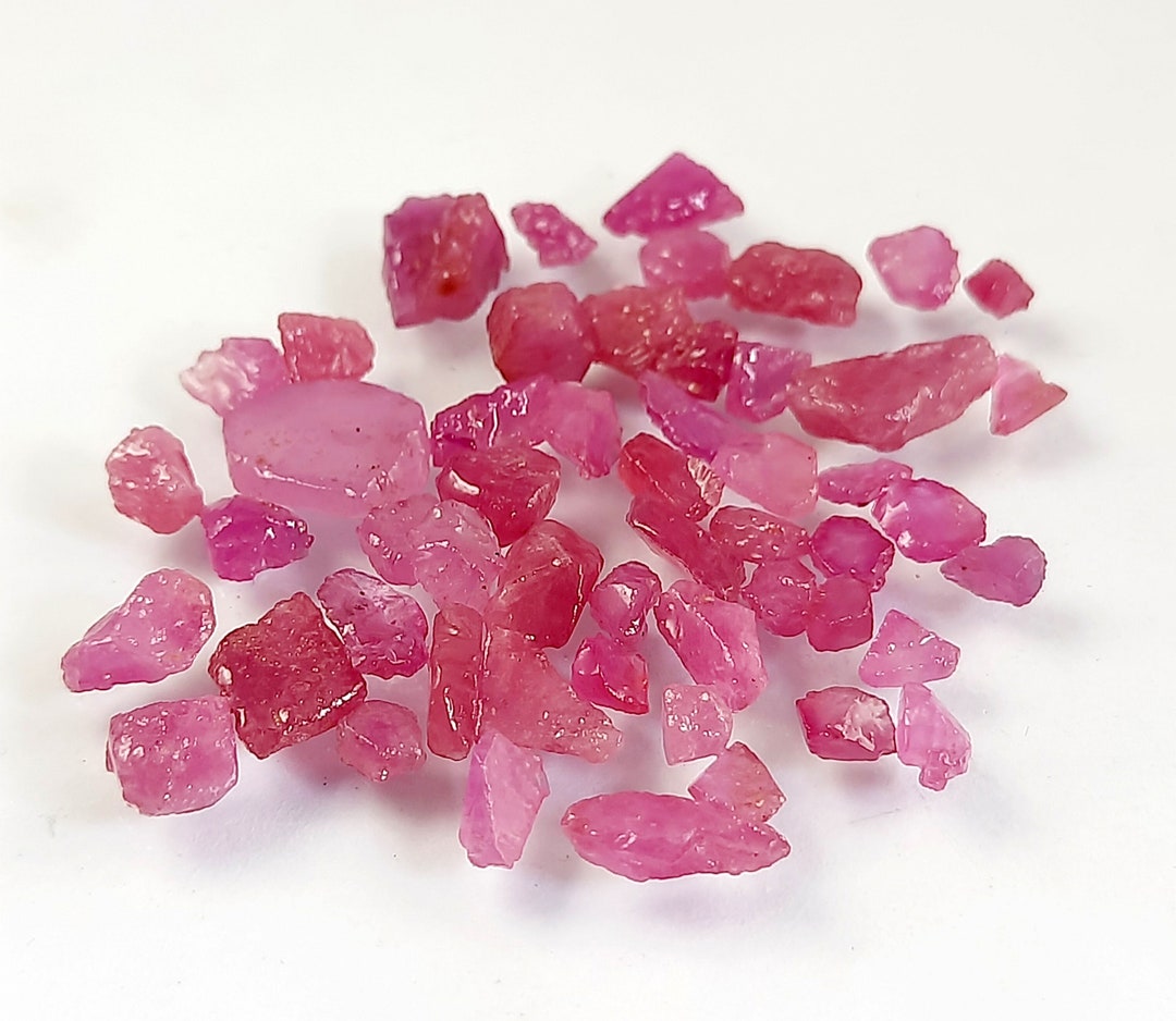 Grade Pink Sapphire Rough/100% Natural Pink Sapphire Gemstone/for Making Jewelry/september ...