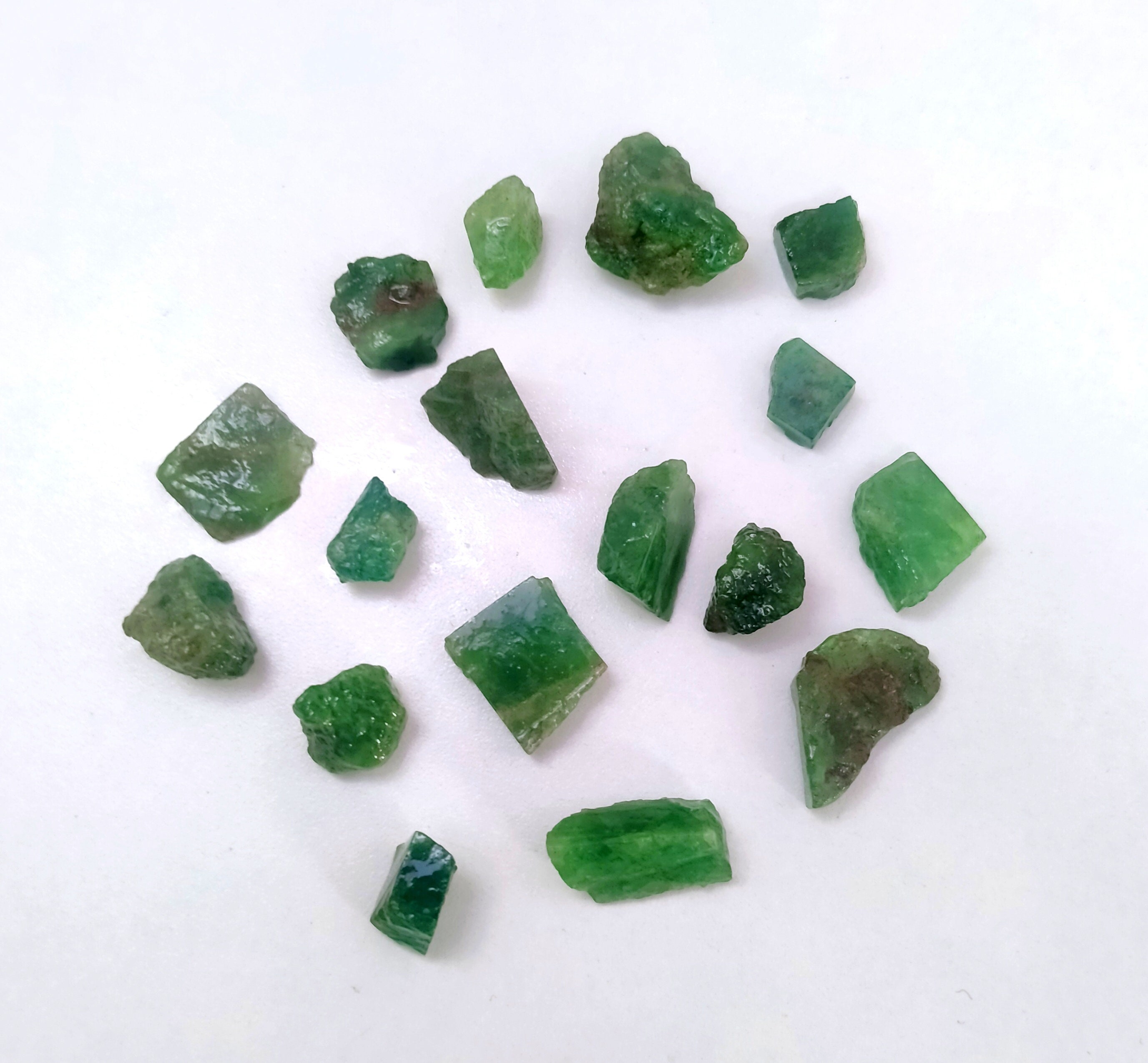 Tsavorite Garnet Rough