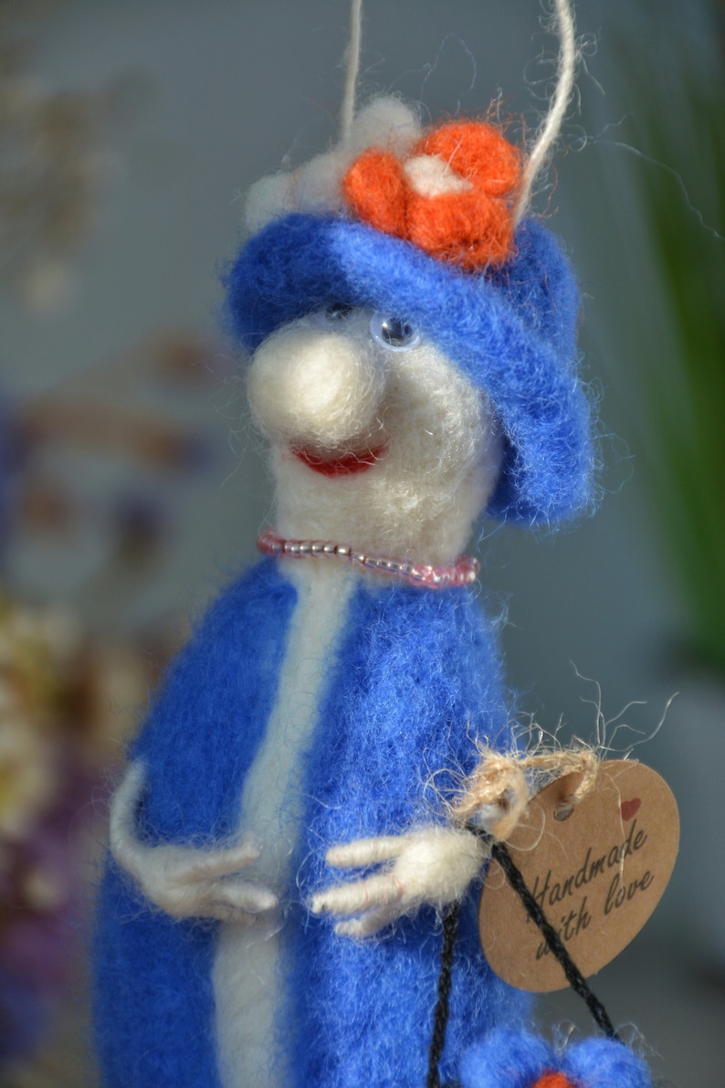Adorable Blue Felt Cockroach Queen Plushie With Handbag: Perfect for ...