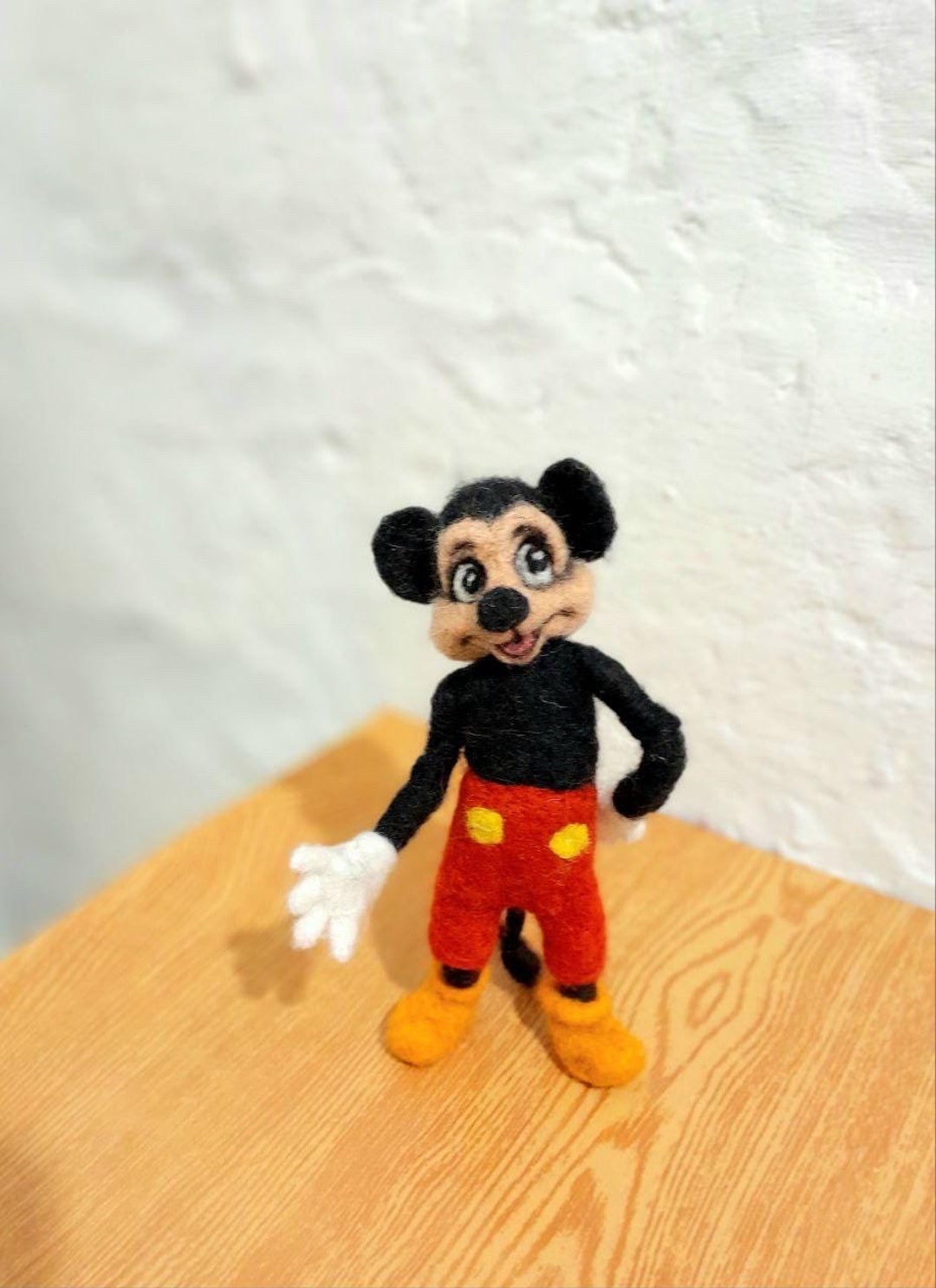 Felted Mouse Mickey. Gift for Mom Christmas - Etsy