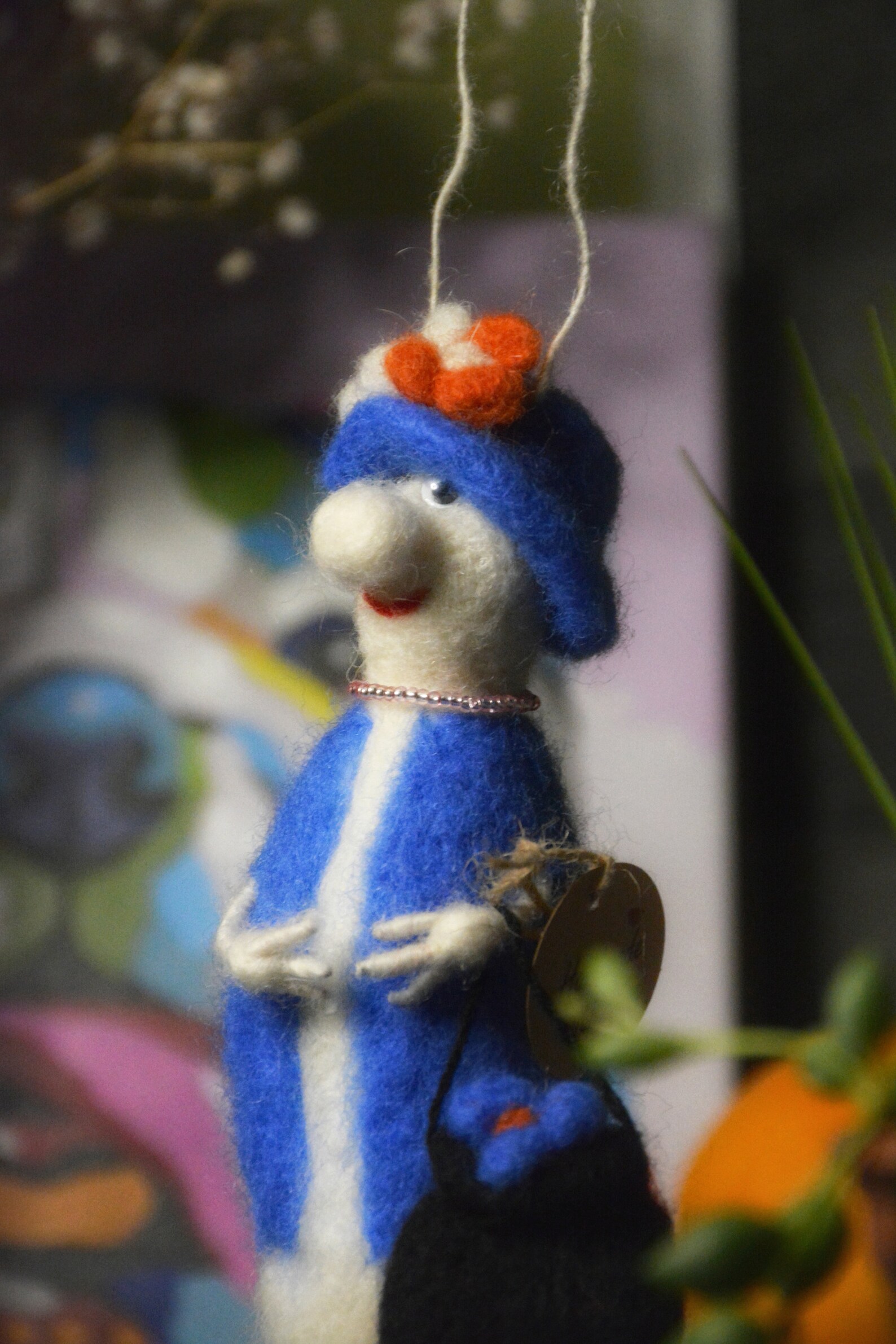 Adorable Blue Felt Cockroach Queen Plushie With Handbag: Perfect for ...