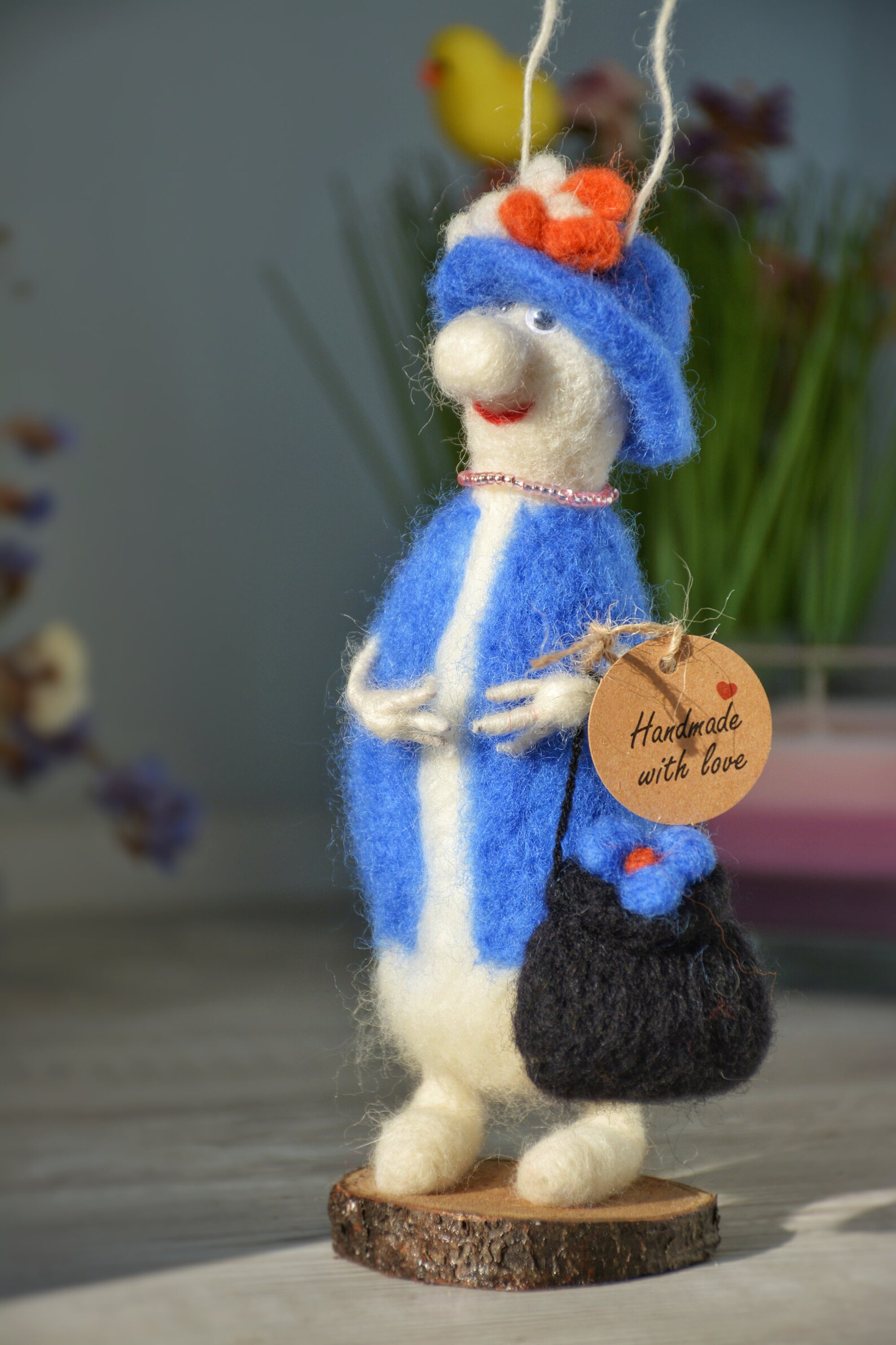 Adorable Blue Felt Cockroach Queen Plushie With Handbag: Perfect for ...