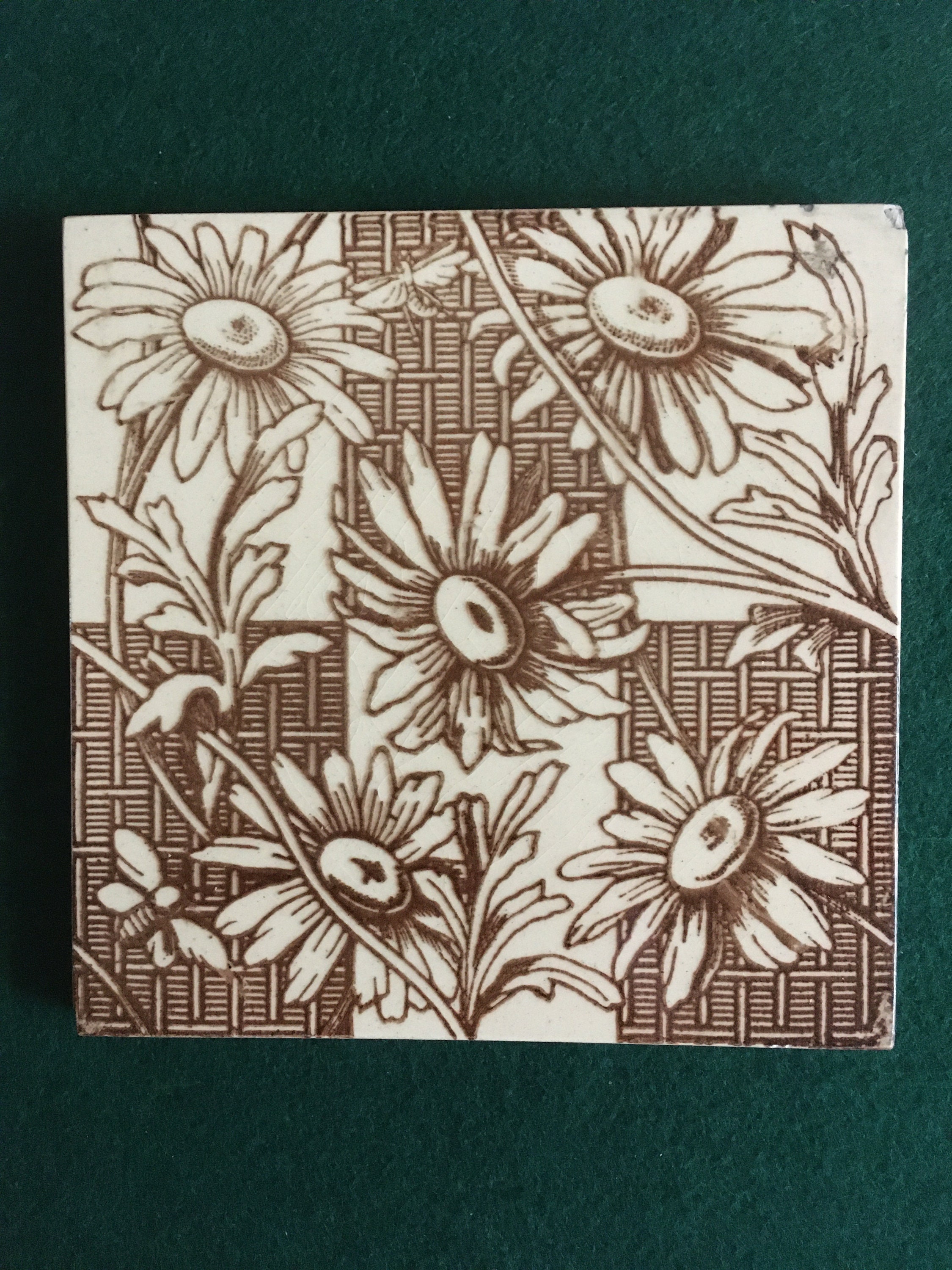 Victorian Tile Pot Stand | Etsy