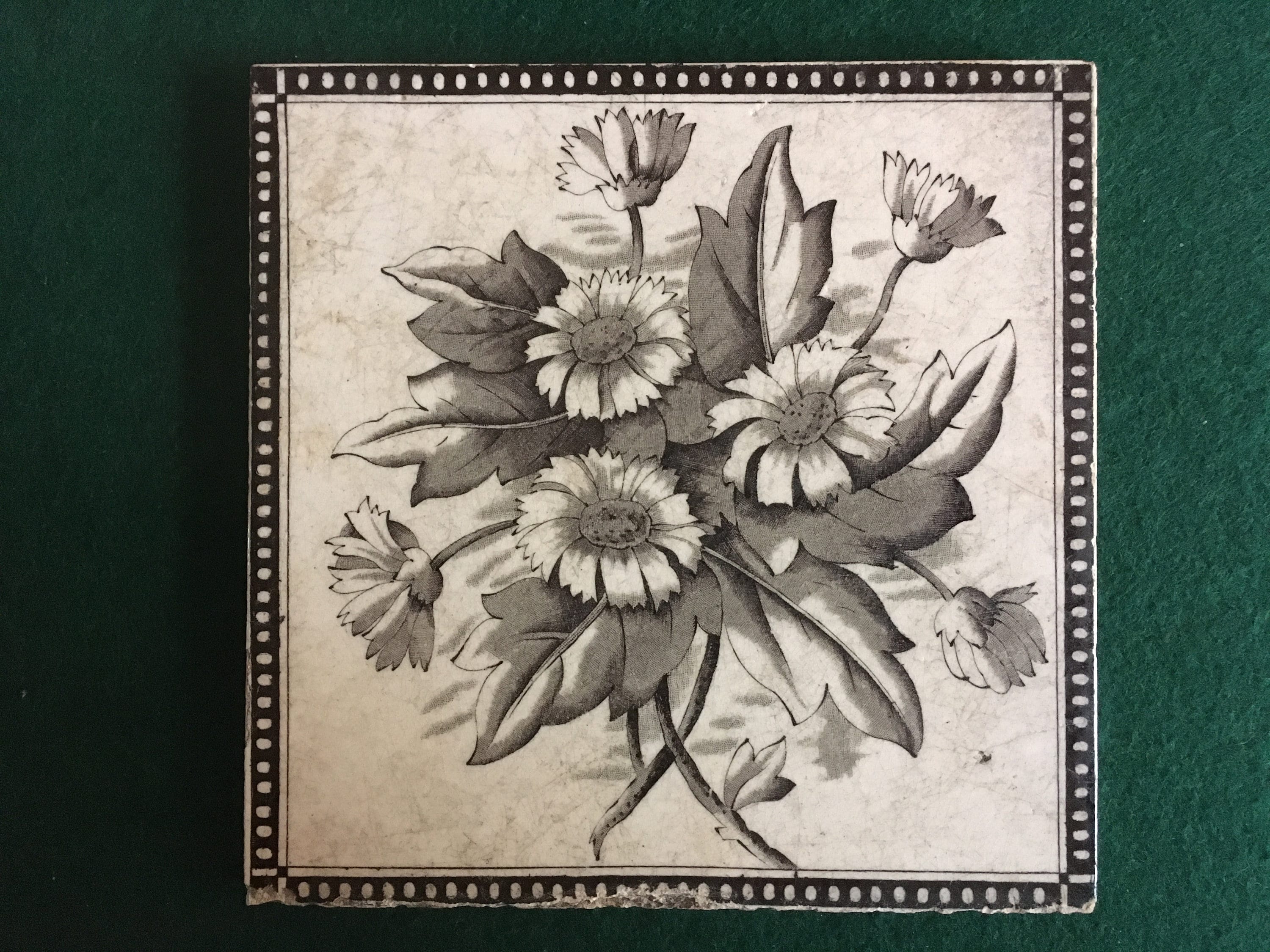 Victorian Tile Pot Stand | Etsy