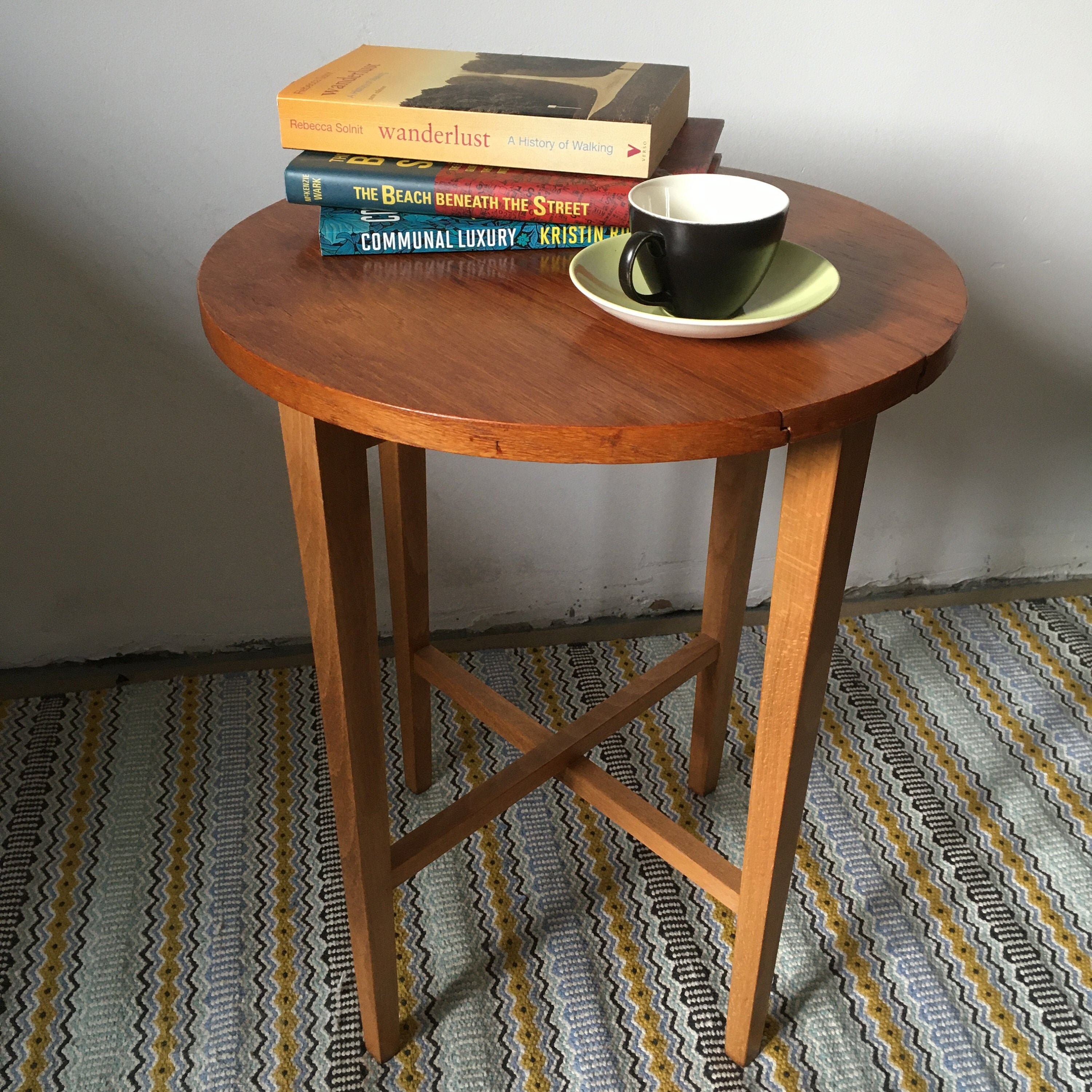 Small Teak Folding Table | Etsy