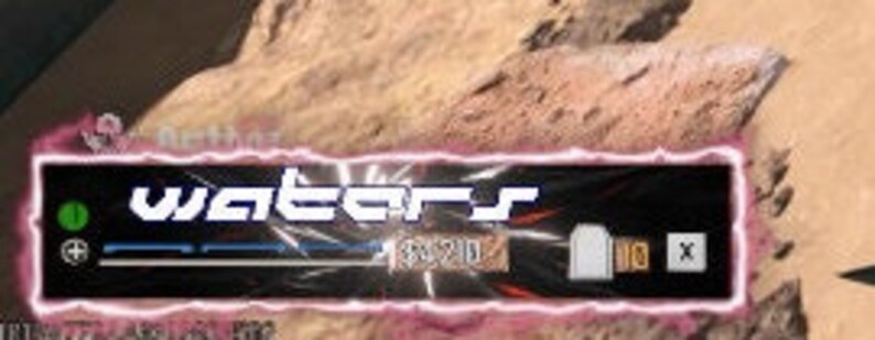 Animated Warzone 3 WZ3 Health Bar for Livestreaming Twitch, Youtube and ...