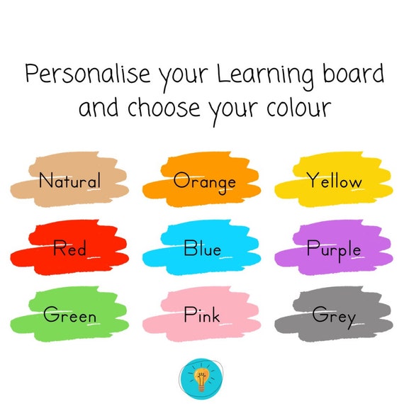 Match and Learn Personalised Name board preschool activities for kids ... Match and Learn Personalised Name board preschool activities for kids ...