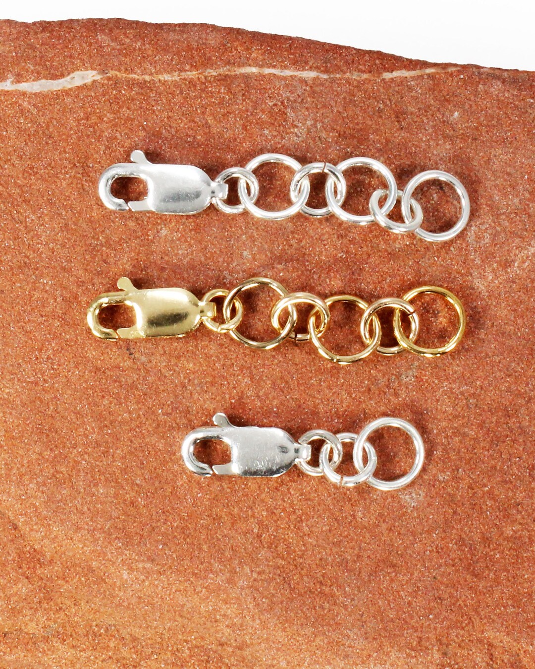 Sterling Silver or 14k Gold Bracelet Extension, Necklace Extension ...