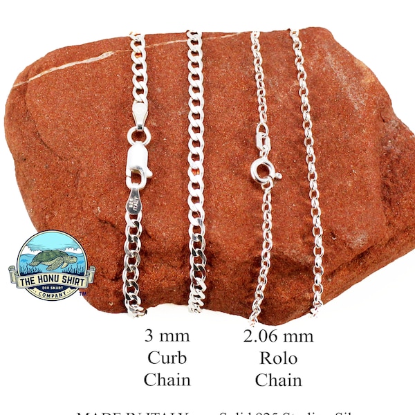 925 Rolo Chain - Etsy