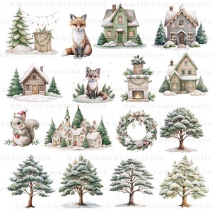 Snow Clipart, Christmas Clip Art, Winter Clipart, Christmas Clipart PNG ...