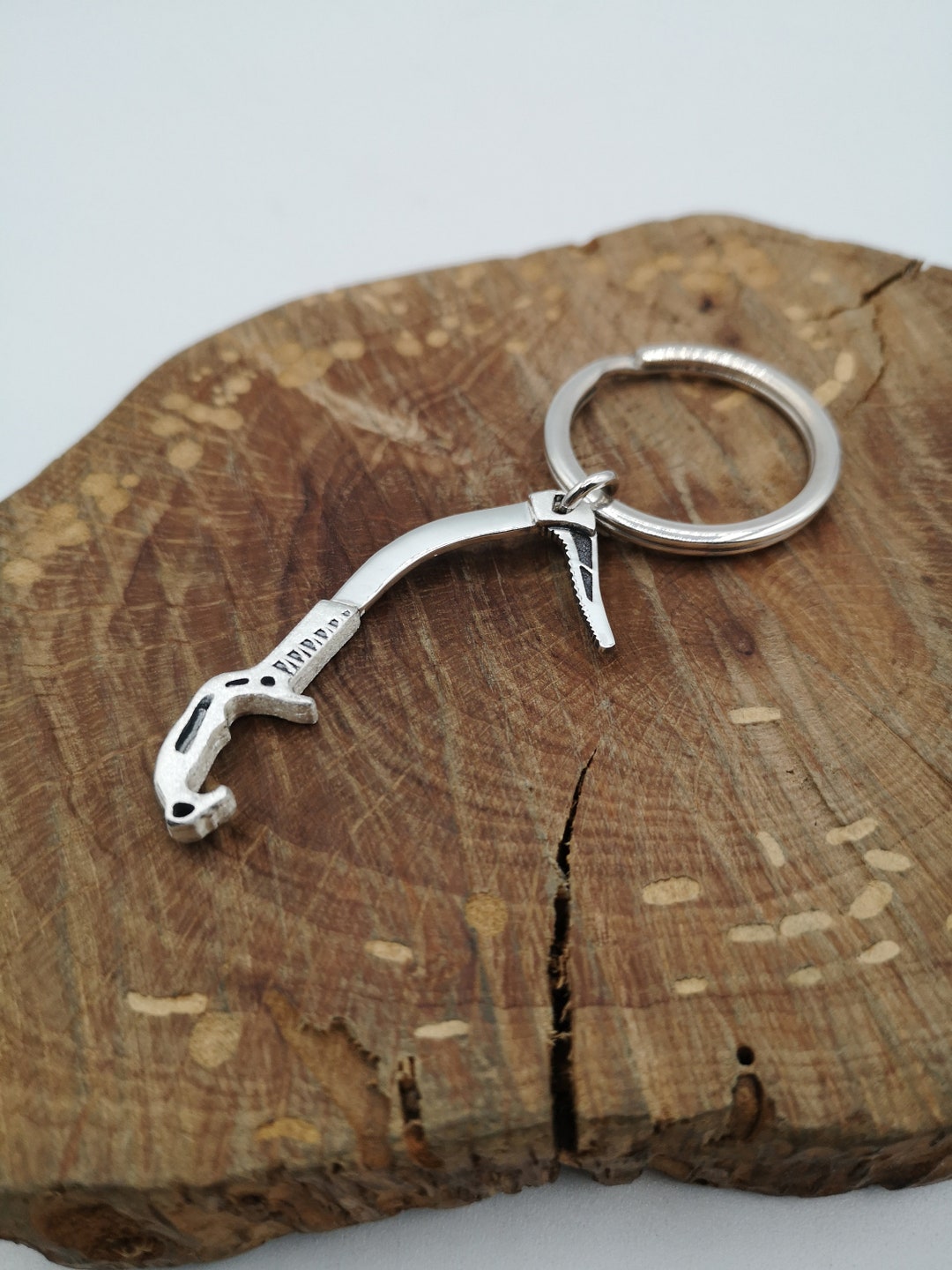 Ice Axe Keychain - Etsy
