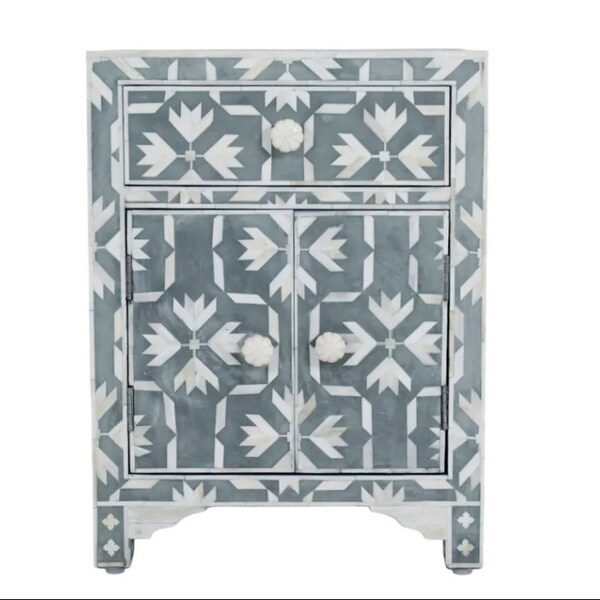 Bone Inlay Bench - Etsy