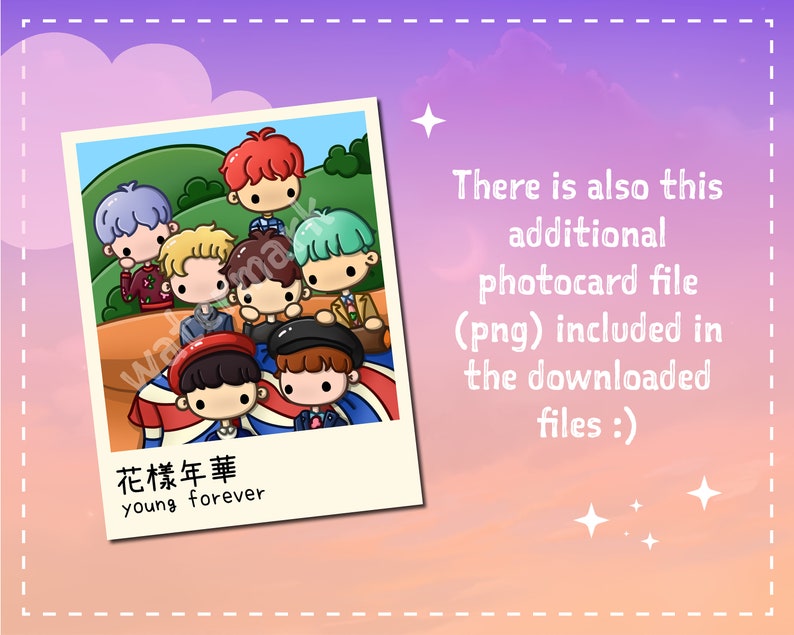 DIY BTS Balloon Papercraft Template Digital Download - Etsy