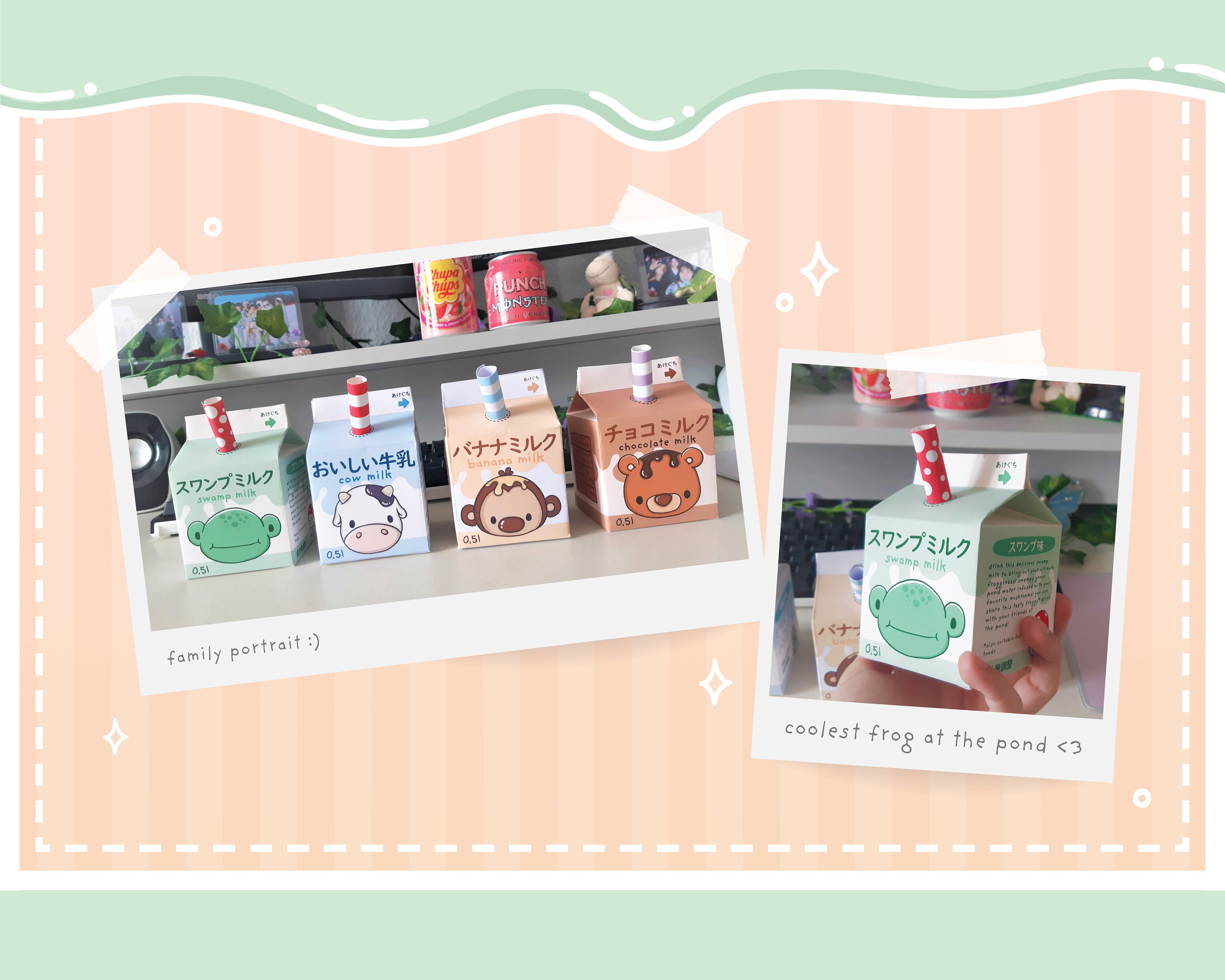 My Froggy Stuff Printables Milk Carton