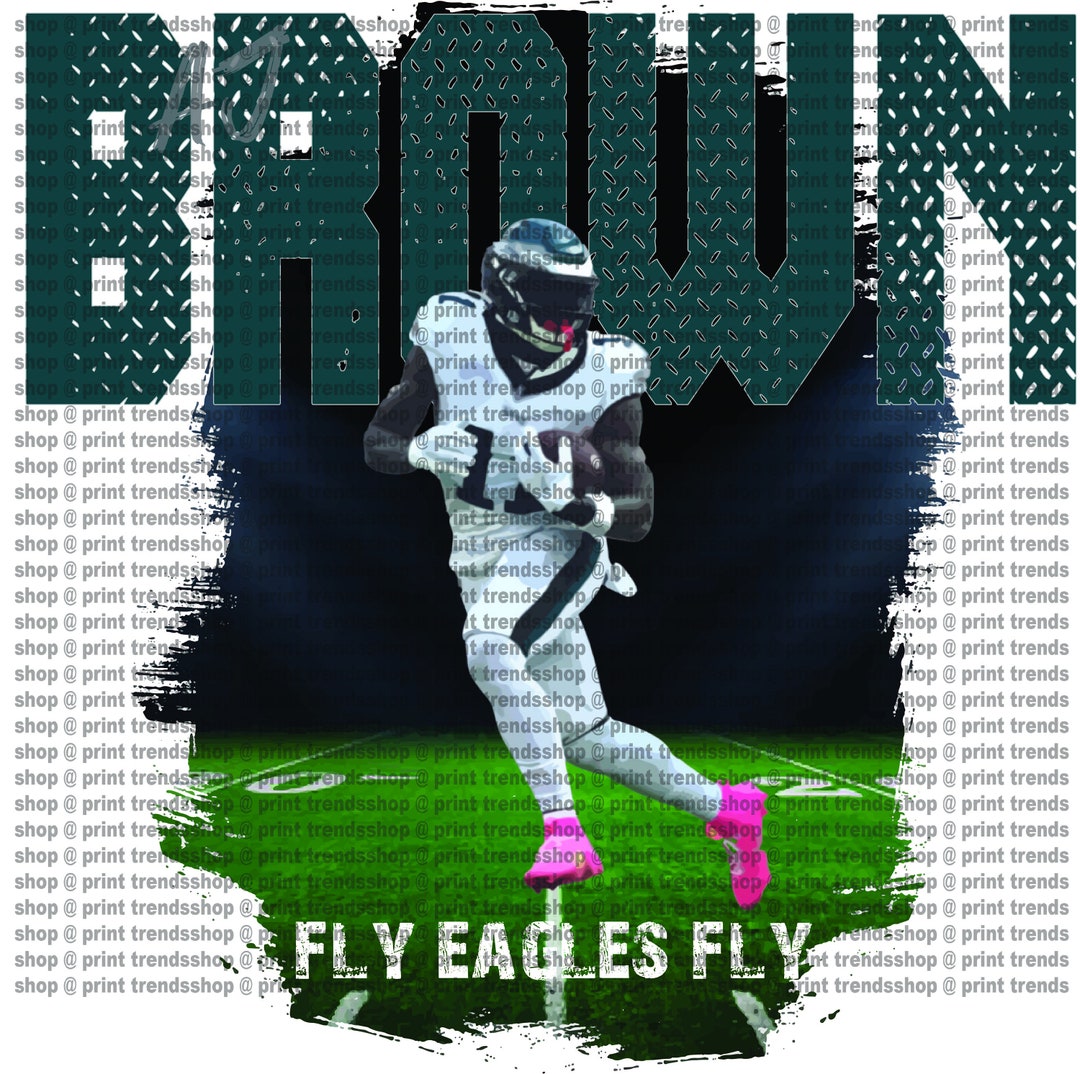 Aj Brown Png, Digital File, Sports, Football Player - Etsy