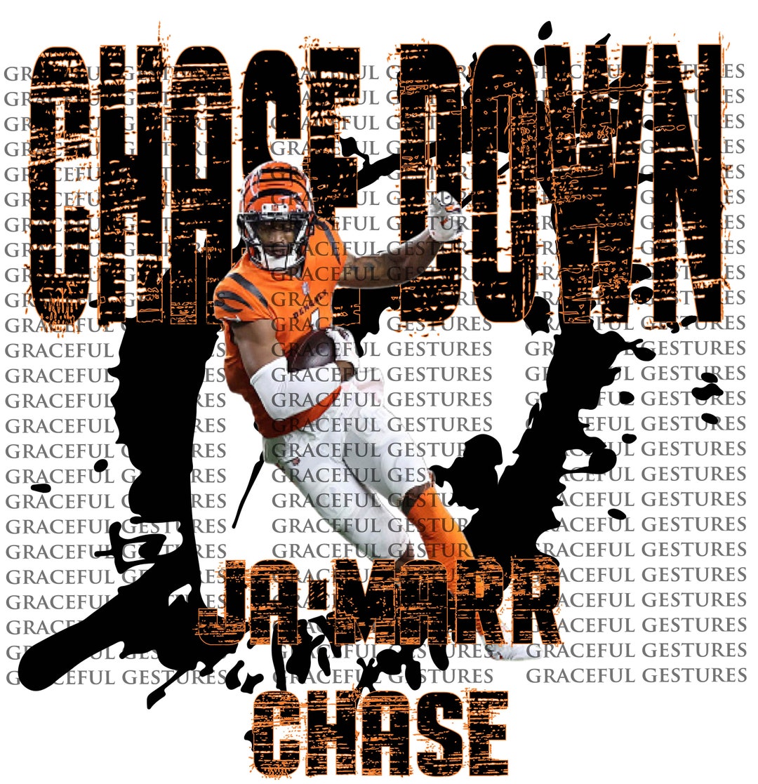 Ja'marr Chase, Jamar Chase, Sublimation, Png, Digital, Sports, Football ...