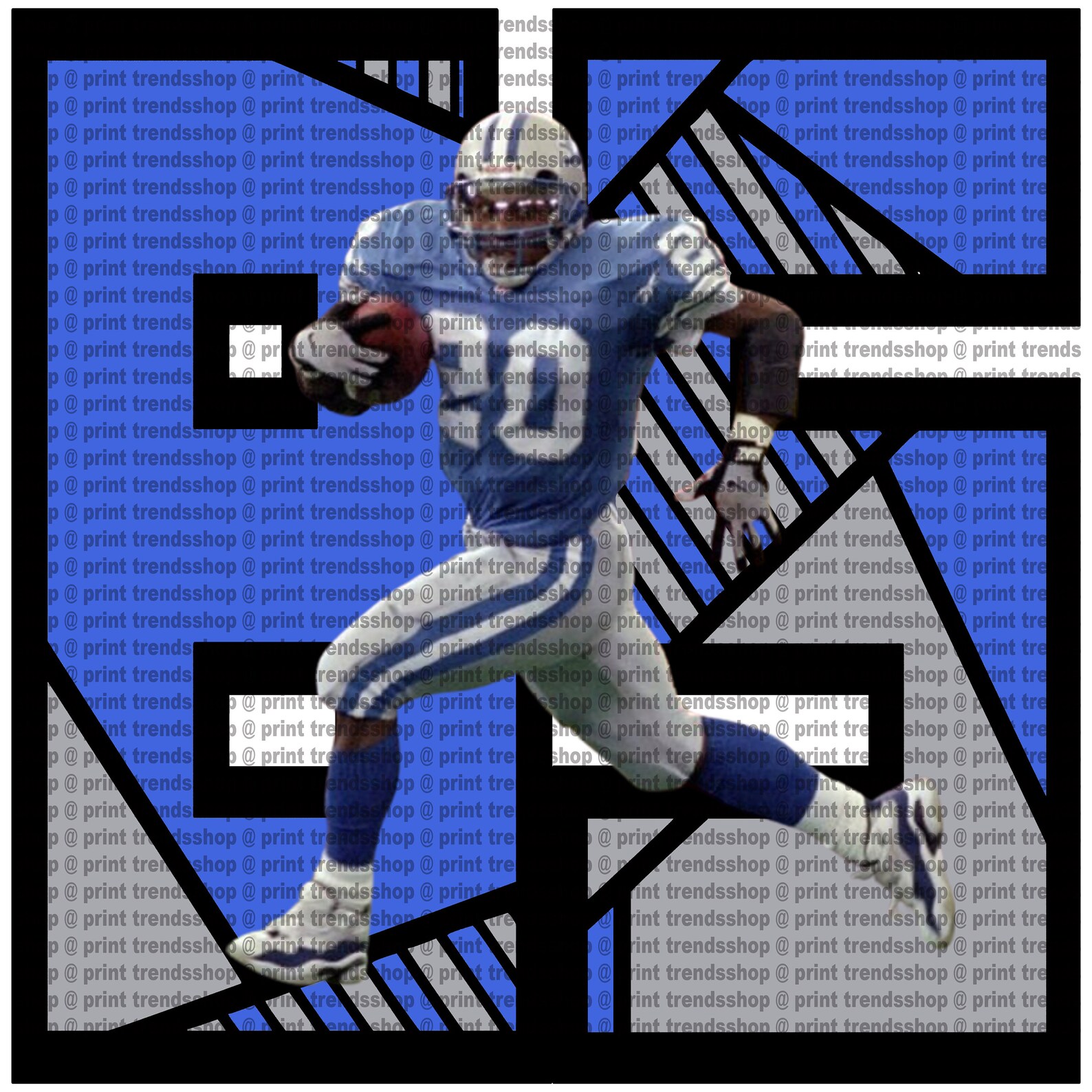 Barry Sanders Cricut Cameo Sublimation Png Digital - Etsy