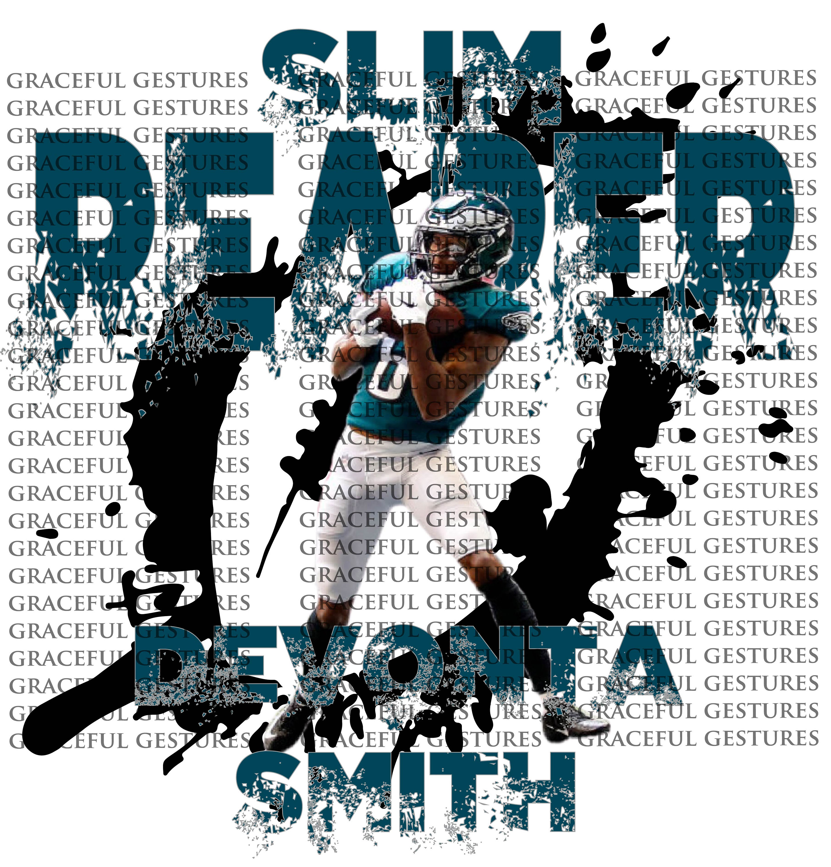 Devonta Smith, Sublimation, Png, Digital, Sports, Football Players - Etsy