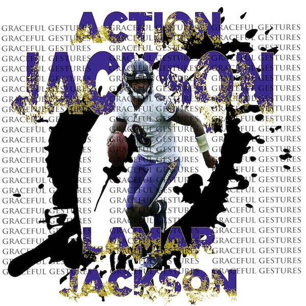 Lamar Jackson - Etsy